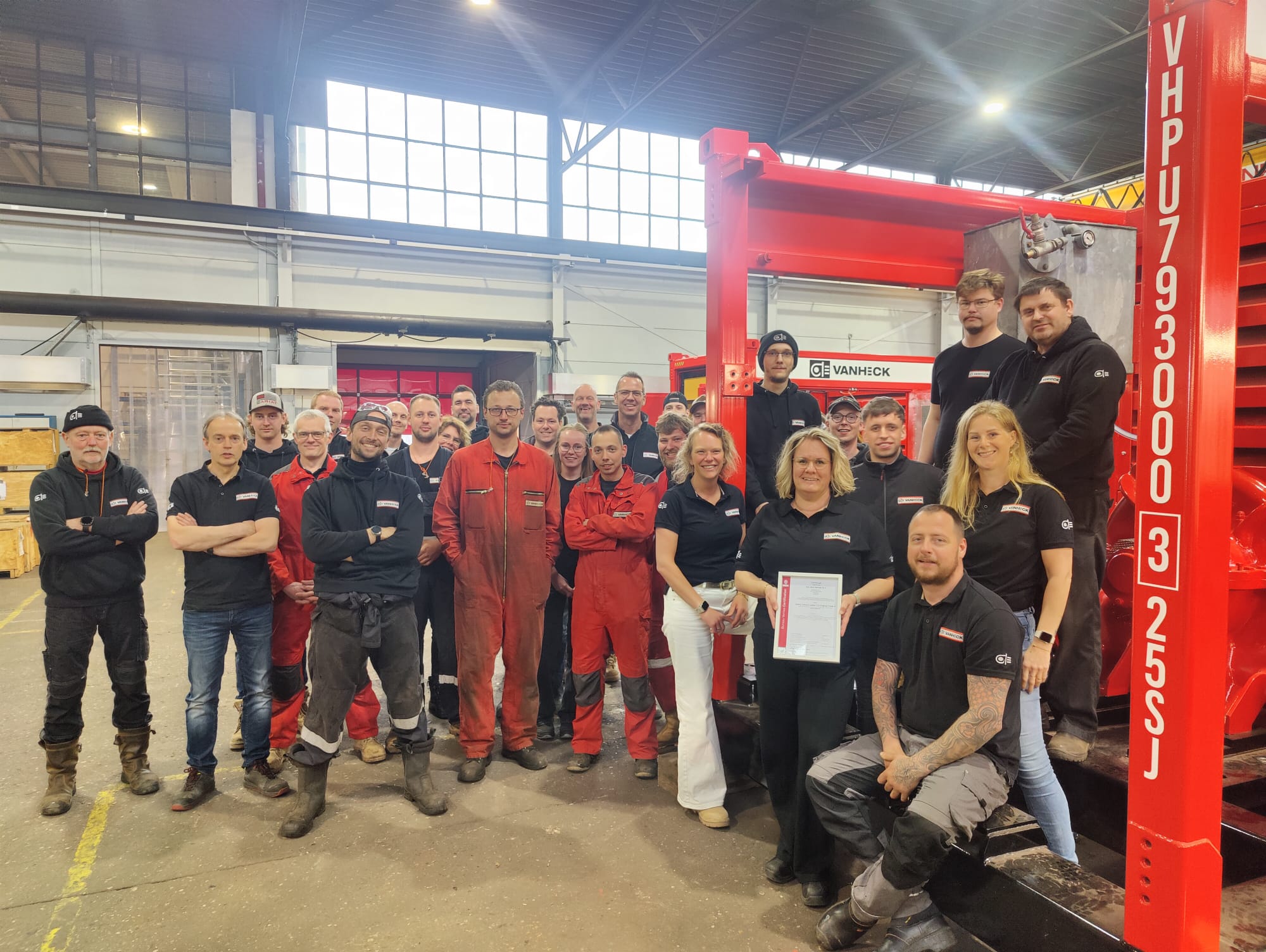 Van Heck behaalt trede 3 op de Safety Culture Ladder (SCL)! - Van Heck ...